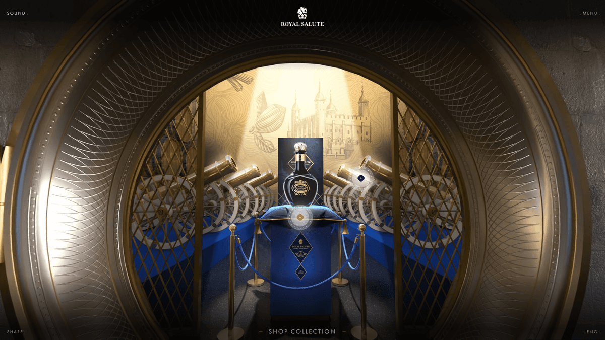 Royal Salute - immersive experience | MONOGRID