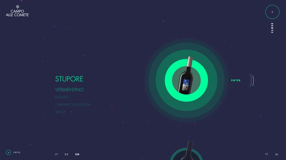 Campo alle Comete - interactive experience | MONOGRID