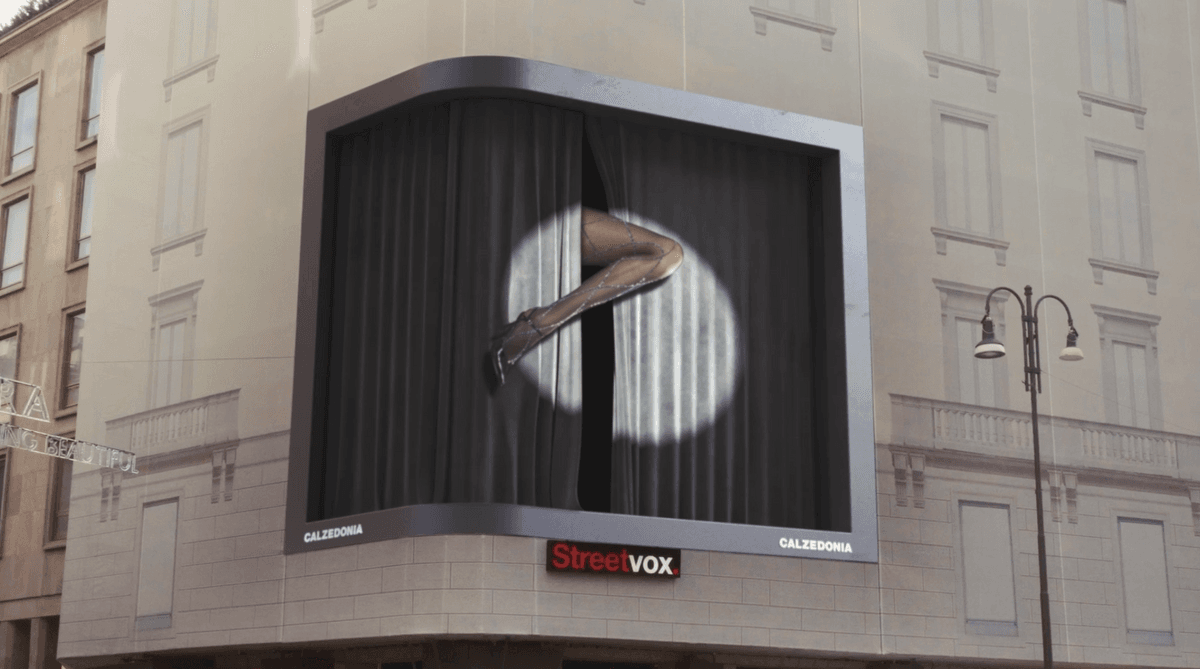 Calzedonia Group – Anamorphic Billboards | MONOGRID