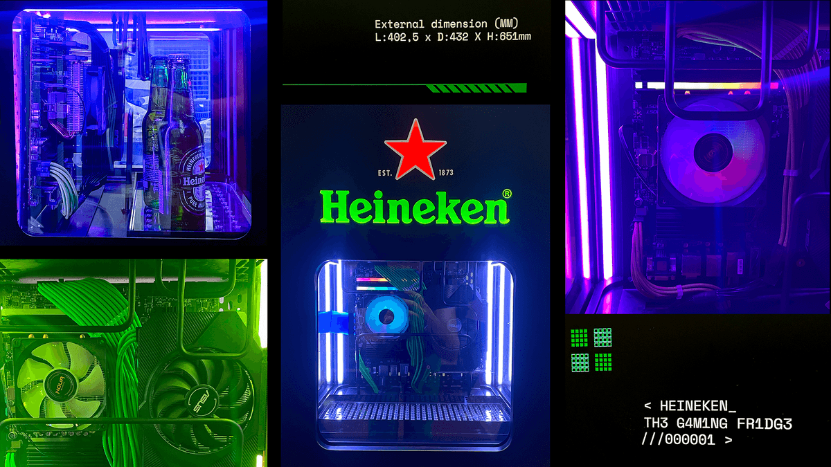 Heineken - THE GAMING FRIDGE | MONOGRID