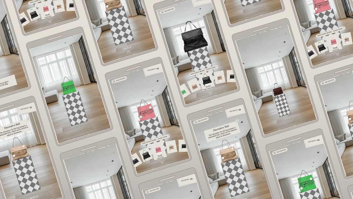 Moschino Tie Me Bag - WebAR | MONOGRID