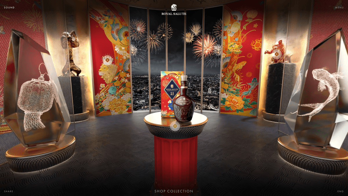 Royal Salute - immersive experience | MONOGRID