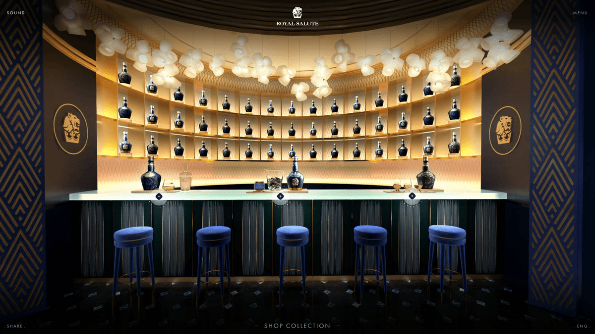 Royal Salute - immersive experience | MONOGRID