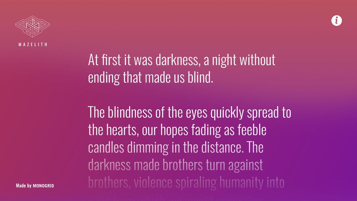 Mazelith | MONOGRID