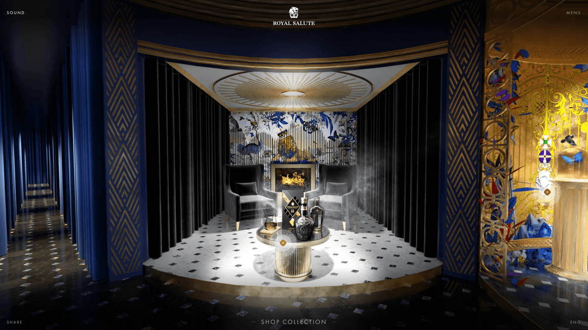 Royal Salute - immersive experience | MONOGRID