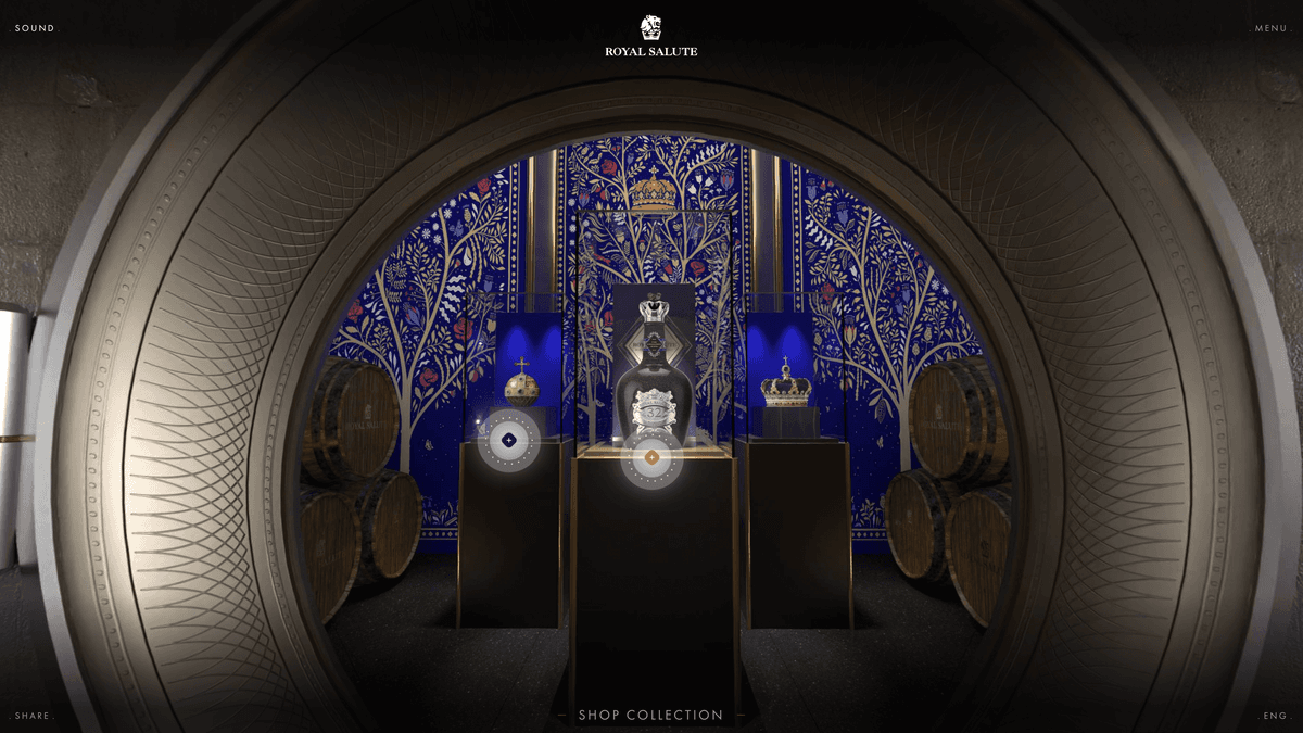 Royal Salute - immersive experience | MONOGRID