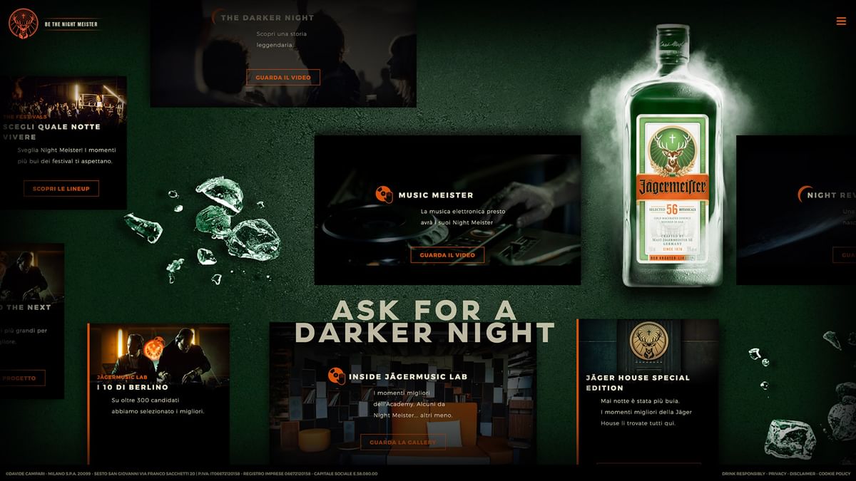 Jagermeister - Be The Night Meister | MONOGRID