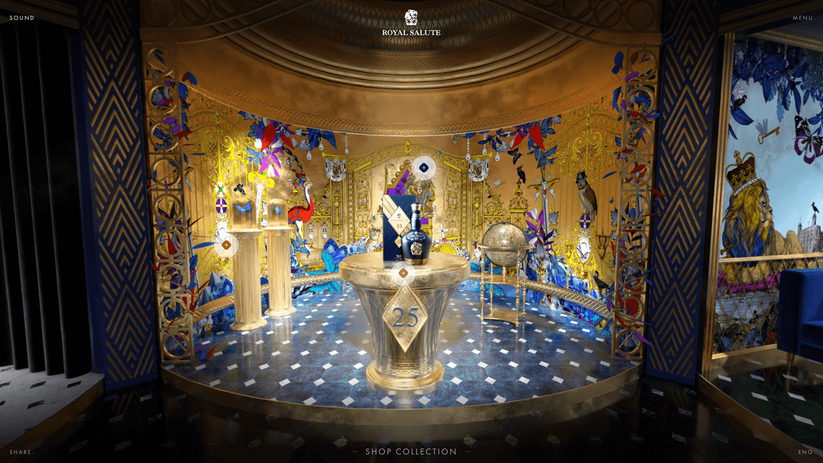 Royal Salute - immersive experience | MONOGRID