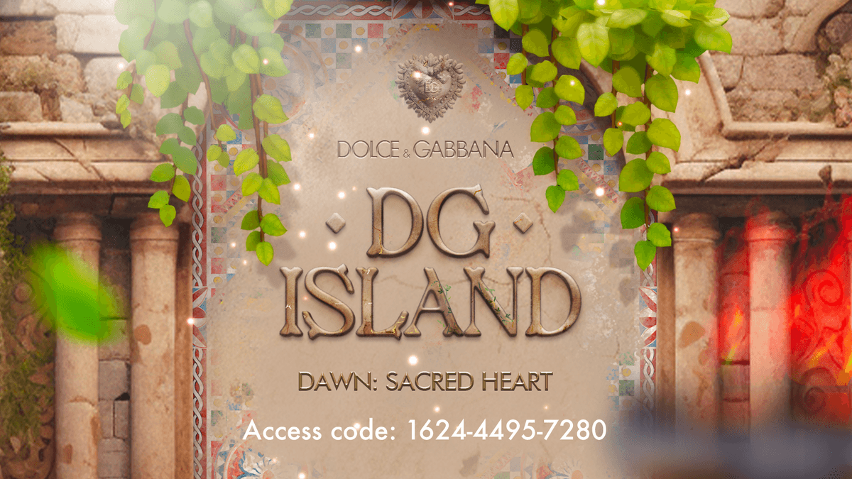 Dolce&Gabbana - DG Island | Dawn: Sacred Heart | MONOGRID