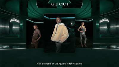 Gucci Fashion Show on Apple Vision Pro | Monogrid Firenze | MONOGRID