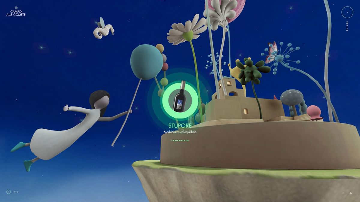 Campo alle Comete - interactive experience | MONOGRID