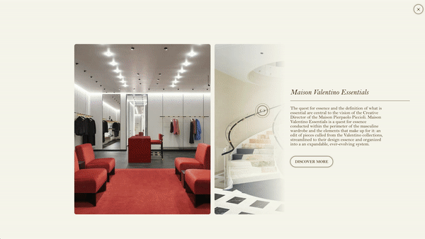 Valentino - Store Concept | MONOGRID
