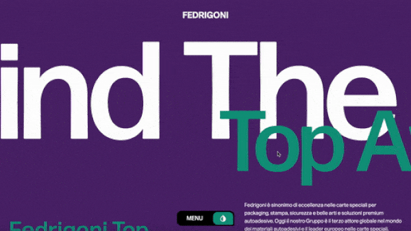 Fedrigoni - Top Award | MONOGRID